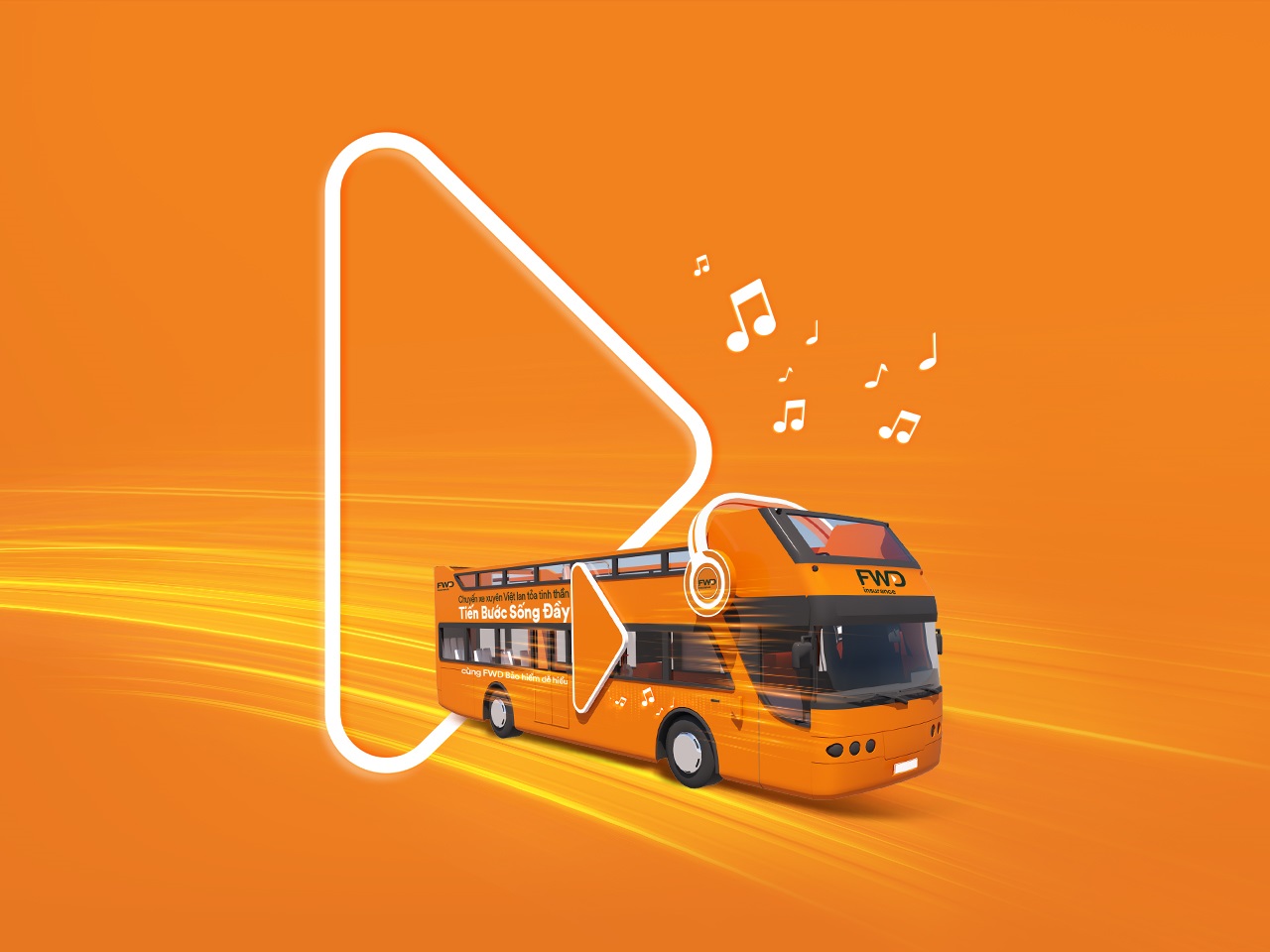 Chuyến xe xuyên Việt lan tỏa tinh thần Tiến Bước Sống Đầy | FWD Vietnam